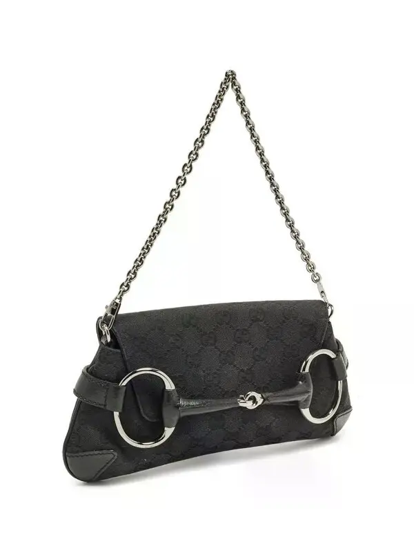 Gucci Horsebit Gg Clutch Bag