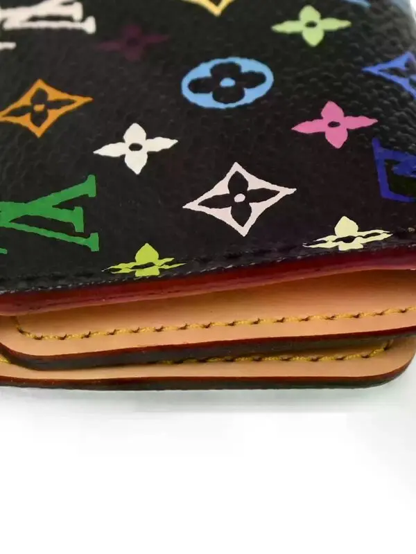 LOUIS VUITTON X Takashi Murakami 2008 Multiclés 4 Monogram Multicolor Key Case