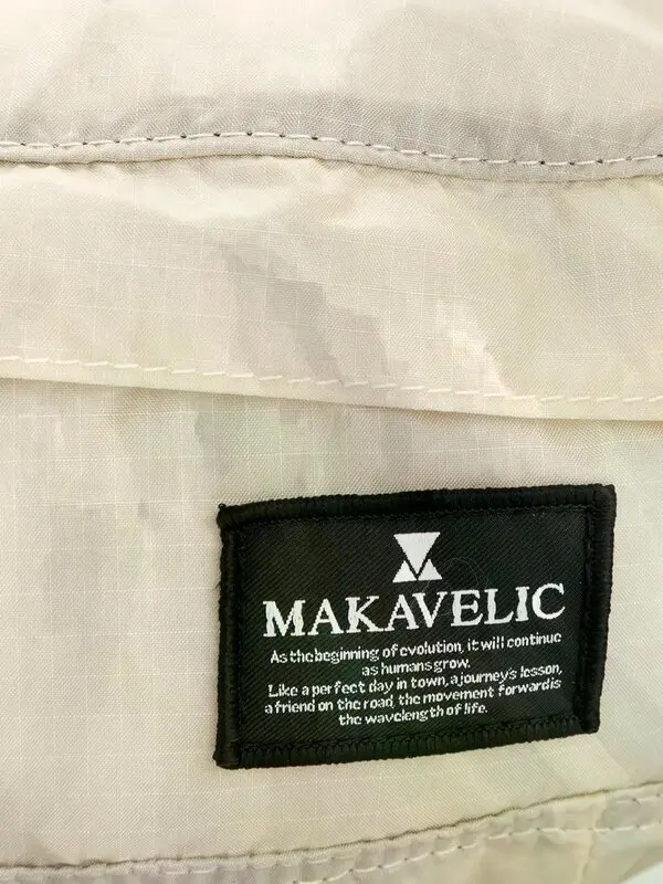 MAKAVELIC Logo Patch Belt Bag