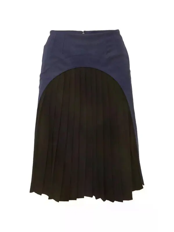 Fendi Pleated Panel Mini Skirt