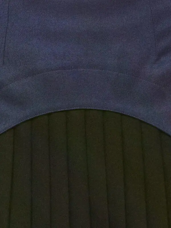 Fendi Pleated Panel Mini Skirt