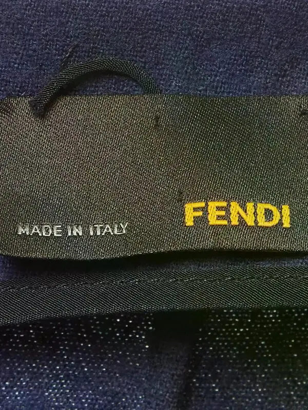 Fendi Pleated Panel Mini Skirt