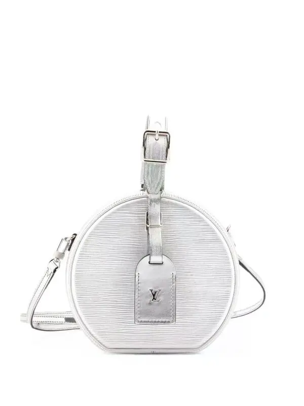 LOUIS VUITTON Petite Boîte Chapeau Epi Leather Satchel