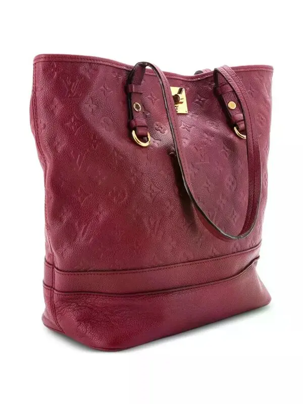 LOUIS VUITTON Citadine Gm Tote Bag In Monogram Empreinte Leather - Pink