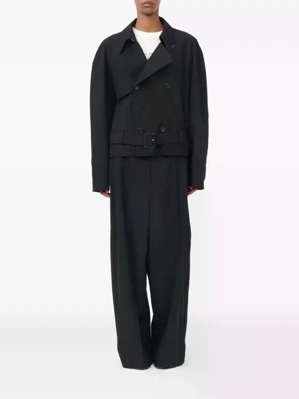 MAISON MARGIELA Belted Wool Blend Jacket