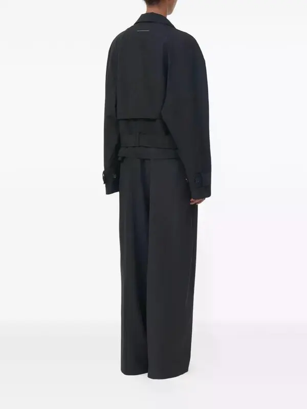 MAISON MARGIELA Belted Wool Blend Jacket