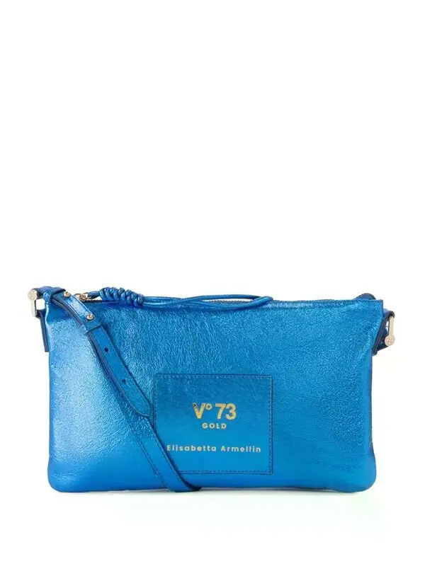 V°73 Logo-patch Shoulder Bag - Blue