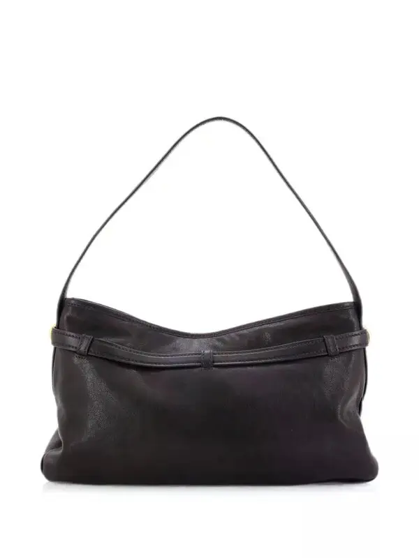 Miu Miu Aventure Leather Medium Shoulder Bag - Black