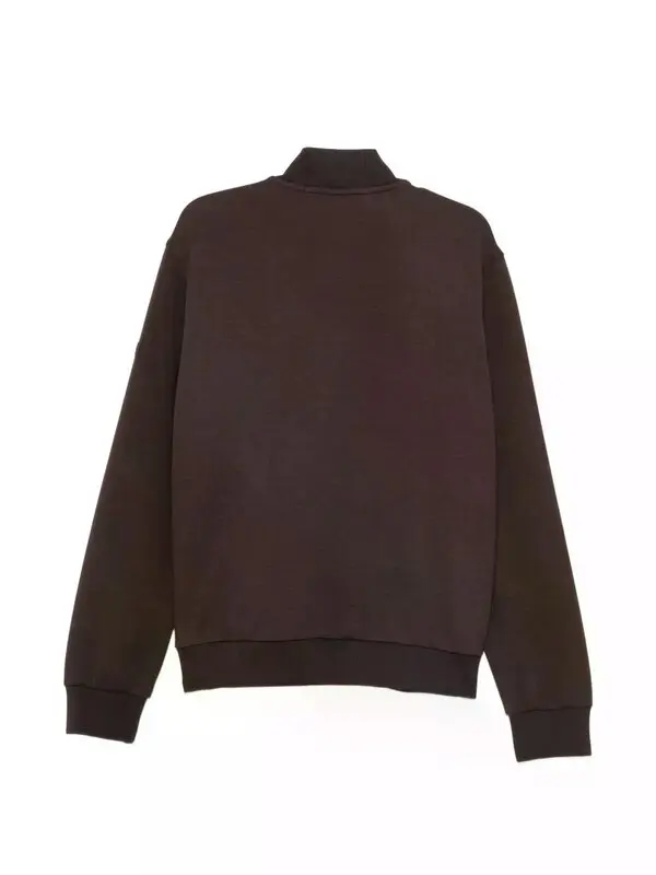 Karl Lagerfeld Monogram Print Zip-up Bomber Jacket