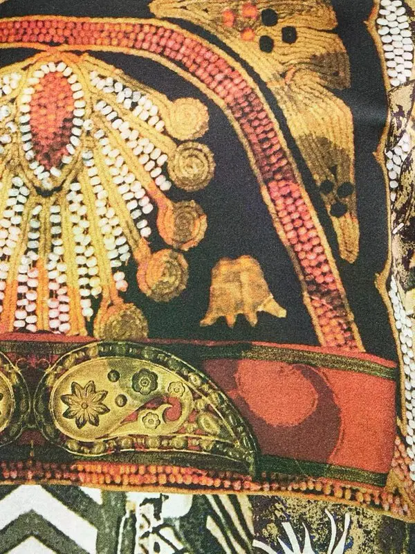 Etro Printed Satin Blouse