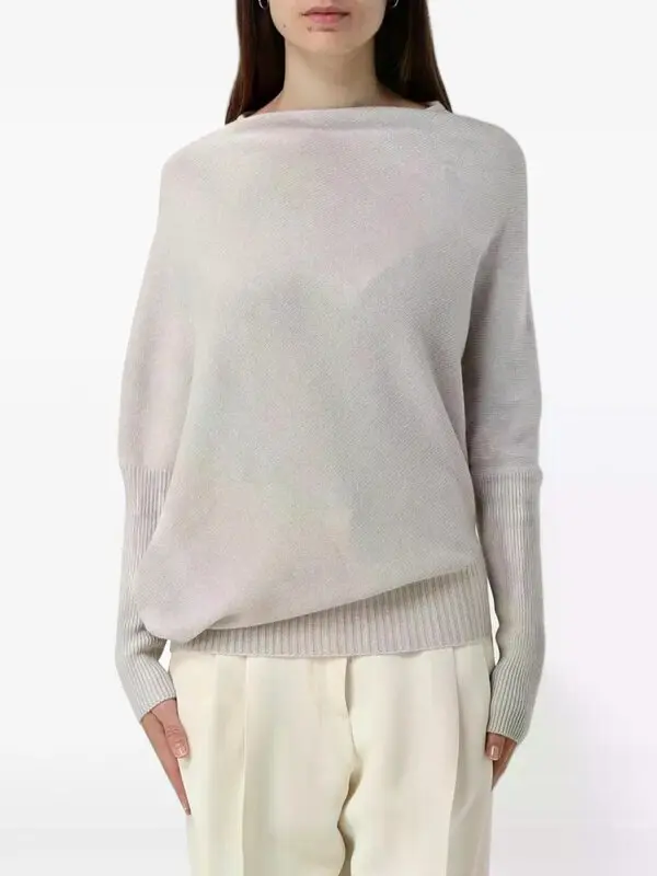 Agnona Asymmetric Cashmere Jumper