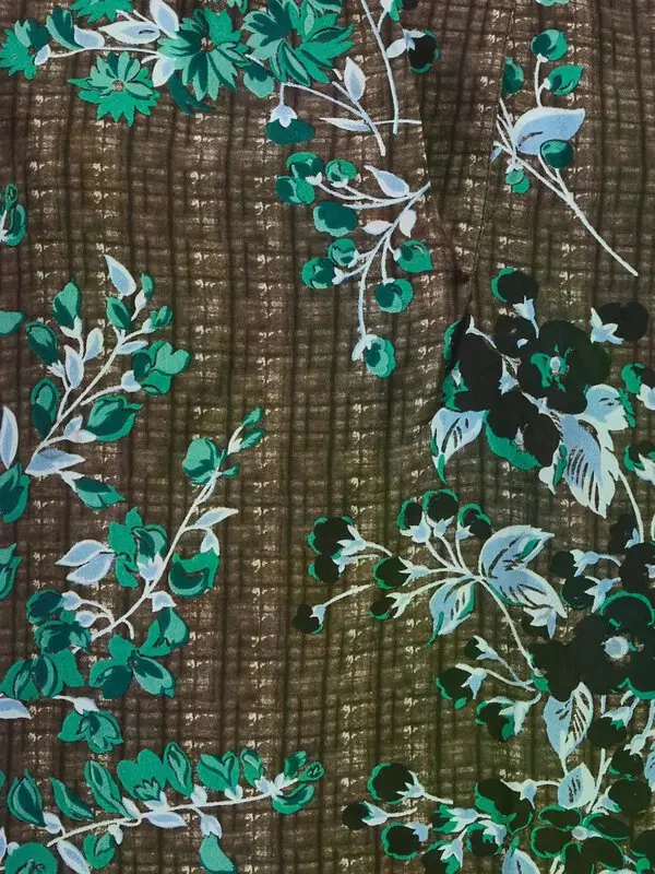 Marni Floral Print Silk Blouse