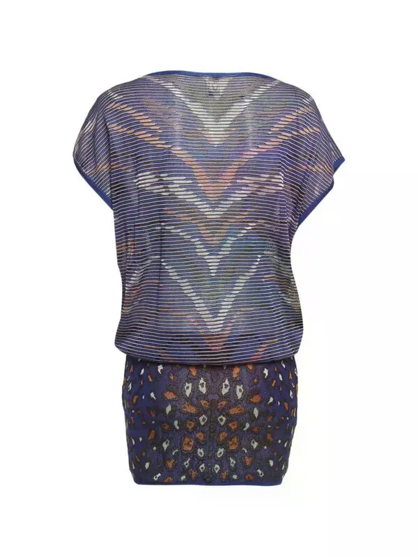 Missoni Patterned Short Sleeve Blouse