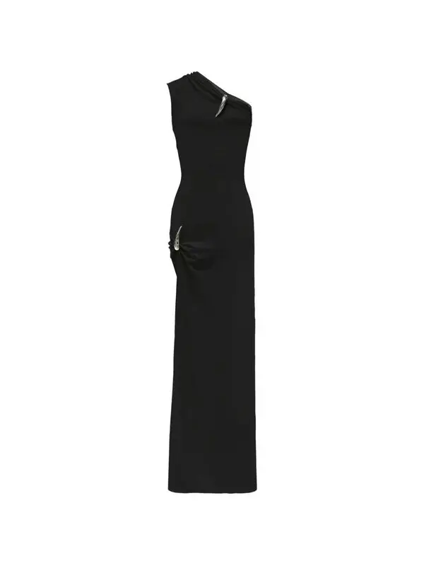 GRACE LING One-shoulder Maxi Dress
