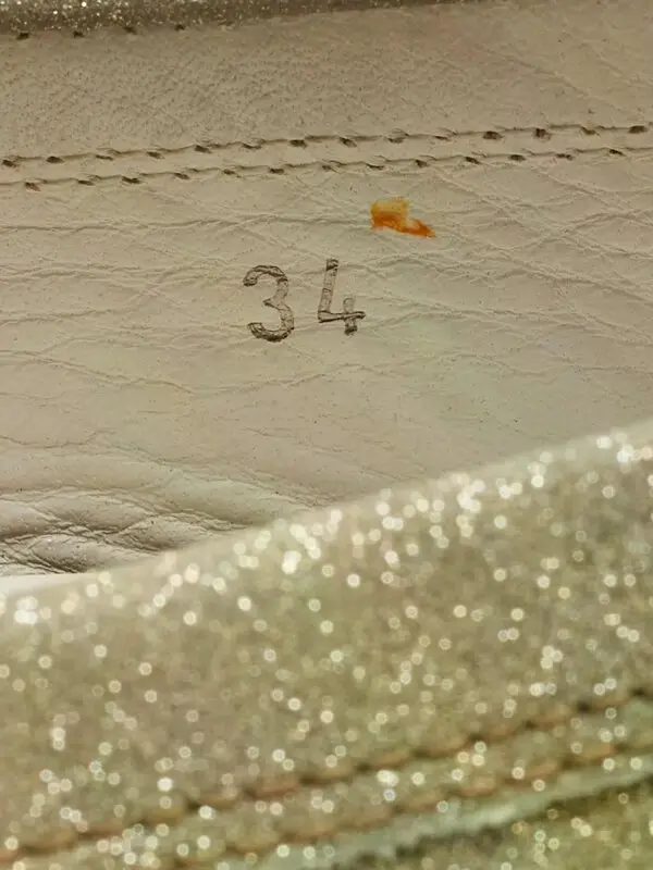 TOD'S Gommino Glitter Embellished Loafers - Gold