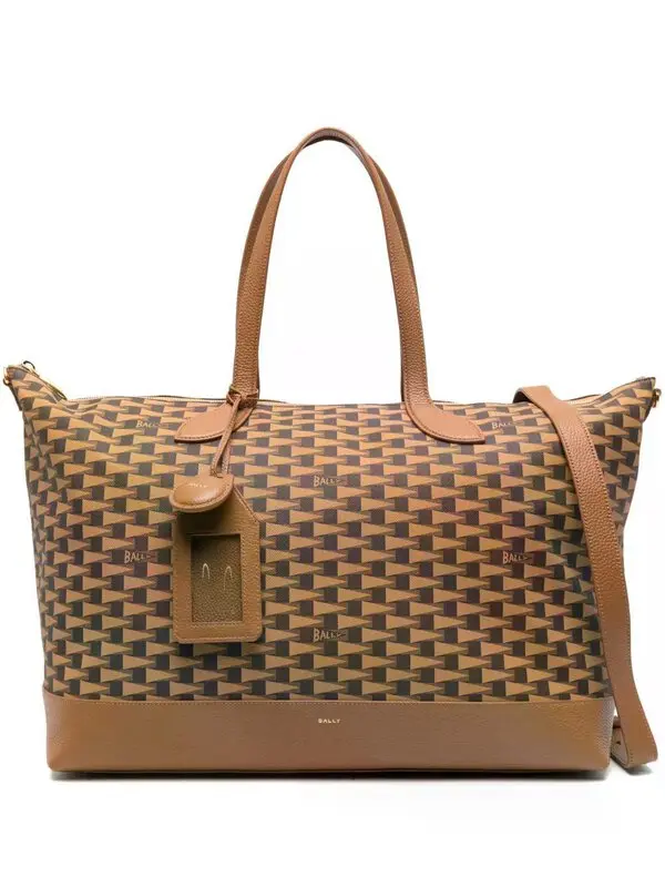 Bally Large Monogram Tote Bag