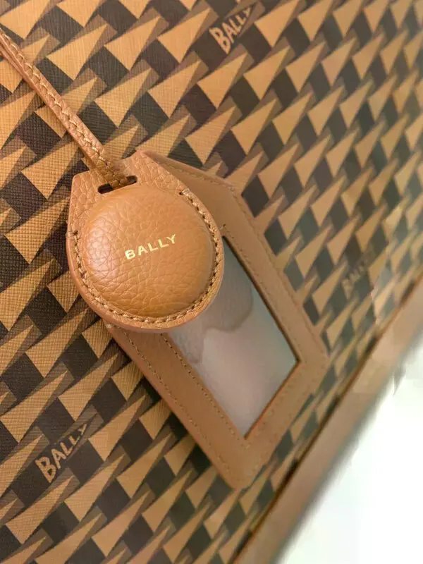 Bally Large Monogram Tote Bag