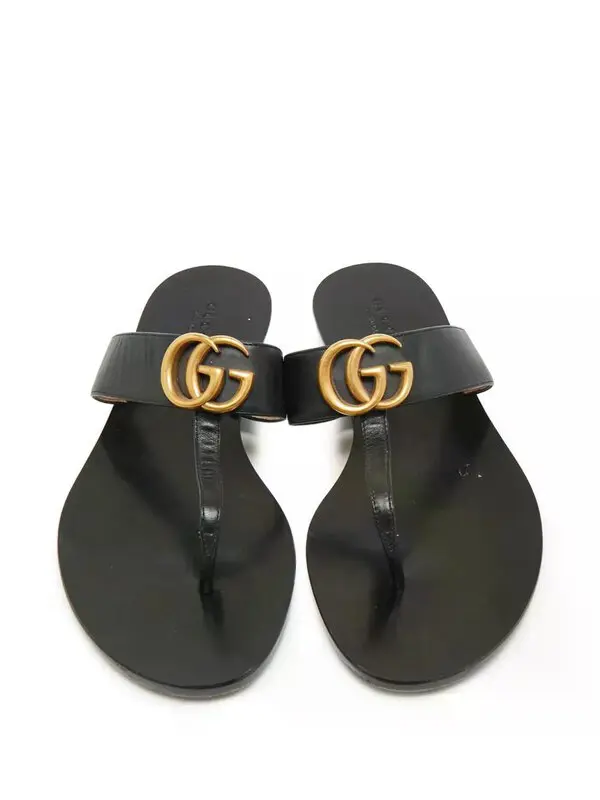 Gucci Gg Marmont Thong Sandals
