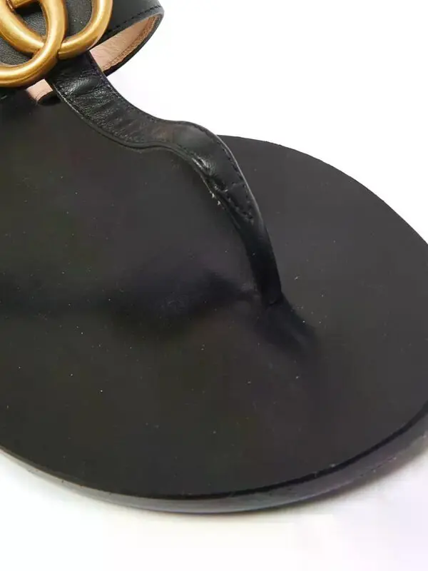 Gucci Gg Marmont Thong Sandals