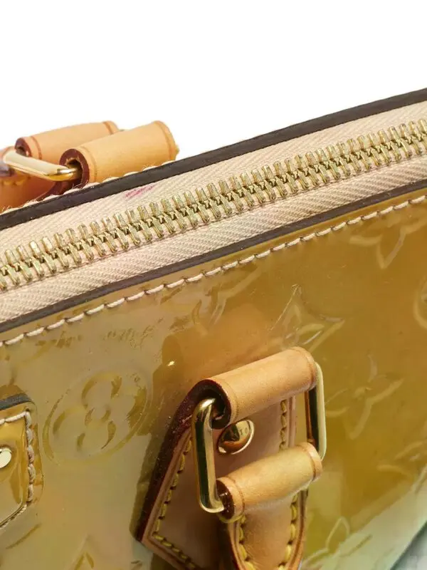 LOUIS VUITTON Monogram Vernis Montebello Tote Bag - Yellow