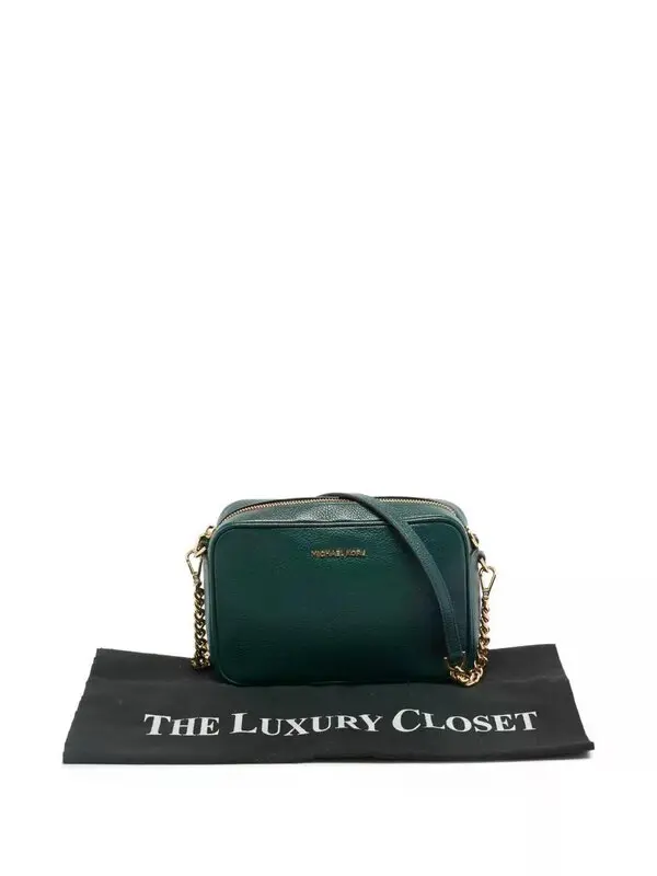 Michael Kors Jet Set Camera Crossbody Bag - Green
