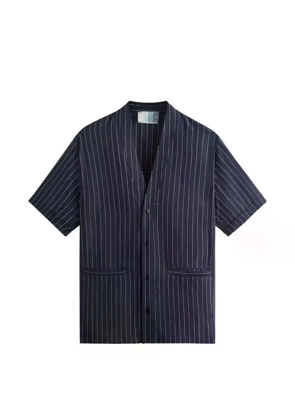 Kith Modern Stripe Short-sleeve Shirt - Blue