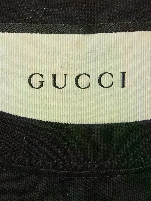 Gucci Logo Print Crewneck T-shirt