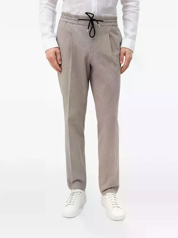 Hugo Seersucker Drawstring Trousers