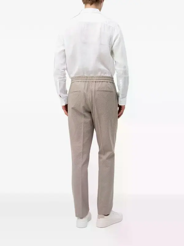 Hugo Seersucker Drawstring Trousers