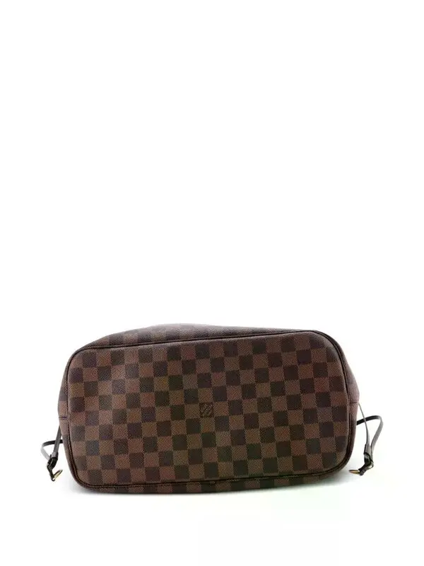 LOUIS VUITTON Neverfull Damier Mm Tote Bag - Brown
