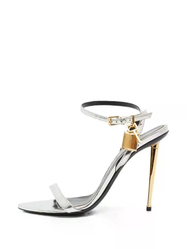 TOM FORD Padlock Leather Sandals