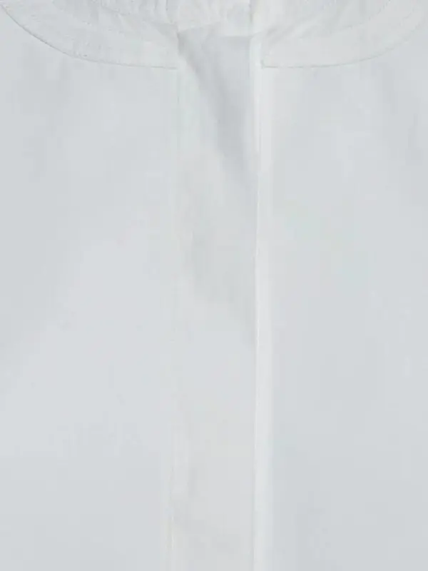 Celine Mandarin Collar Long Sleeve Shirt
