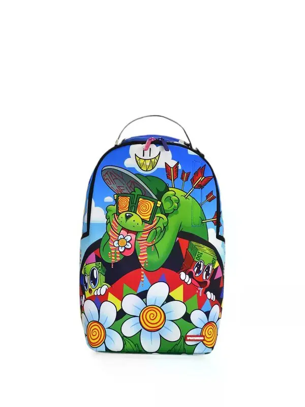 SPRAYGROUND Money Bear Weirdo Dlxr Backpack - Blue