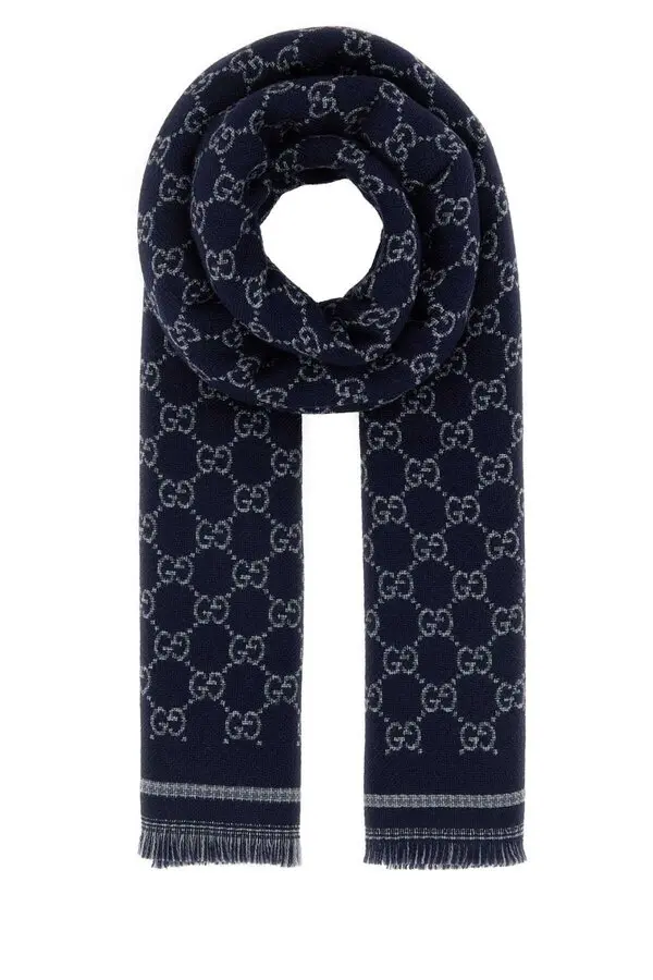 Gucci Gg Jacquard Scarf - Multicolor