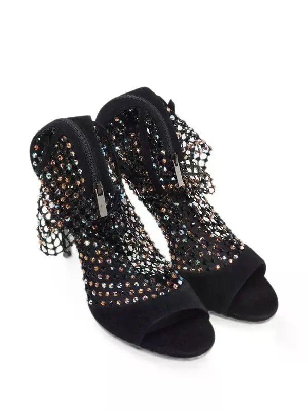 Rene Caovilla Embellished Stiletto Heeled Sandals