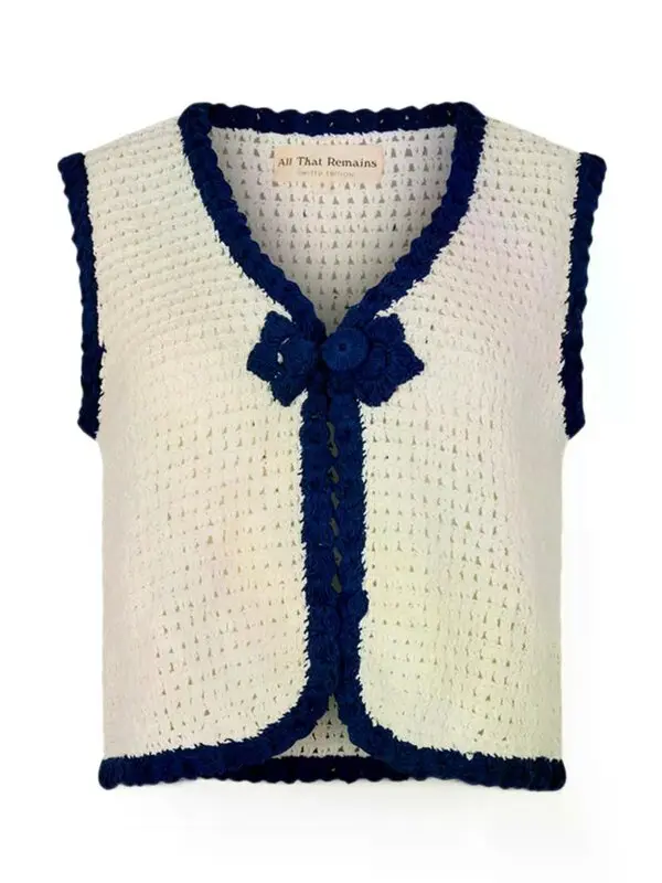 ALL THAT REMAINS Paloma Crochet Vest