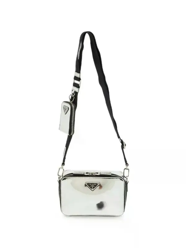 Prada Brique Mini Bag - Silver