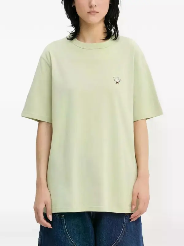 CAFÉ KITSUNÉ Logo Patch T-shirt
