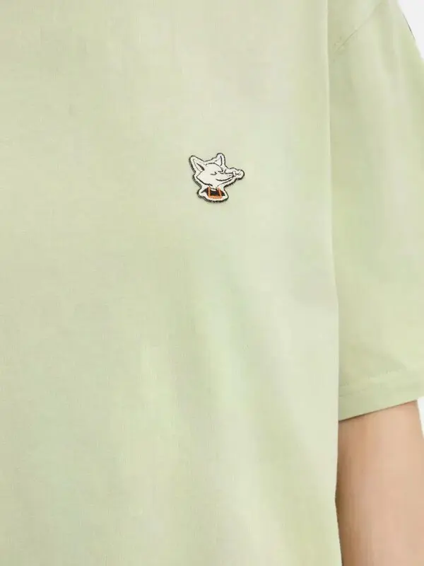 CAFÉ KITSUNÉ Logo Patch T-shirt