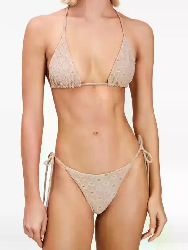 Devon Windsor Elis Crochet-knit Triangle Bikini Top