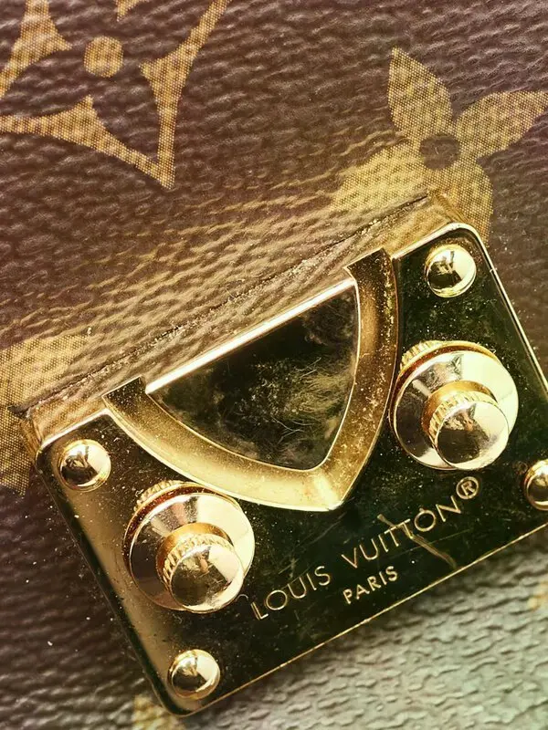 LOUIS VUITTON Trunki Monogram Shoulder Bag - Brown