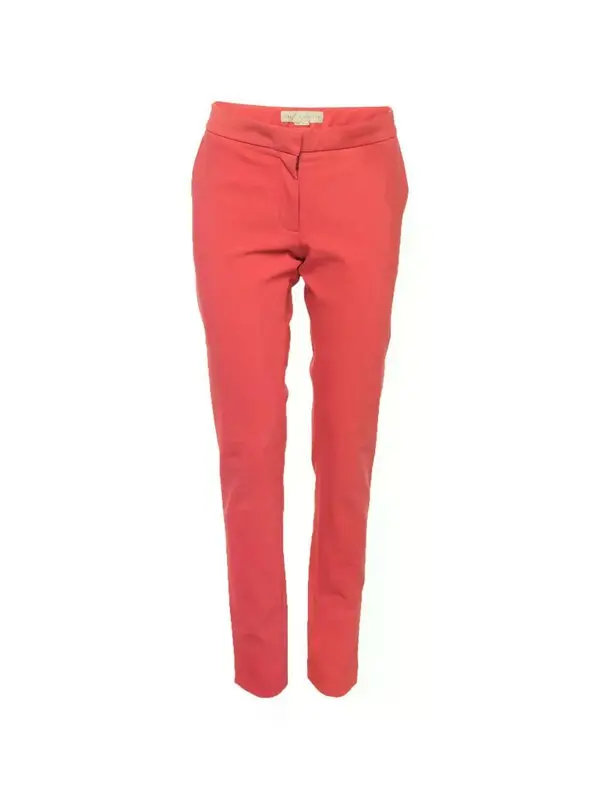 Stella McCartney Twill Straight-fit Trousers - Red
