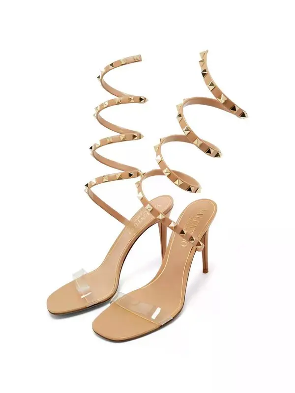 Valentino Garavani Rockstud Spiralling Sandals