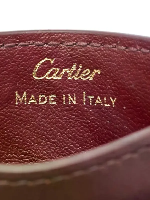 Cartier Must De Leather Card Holder