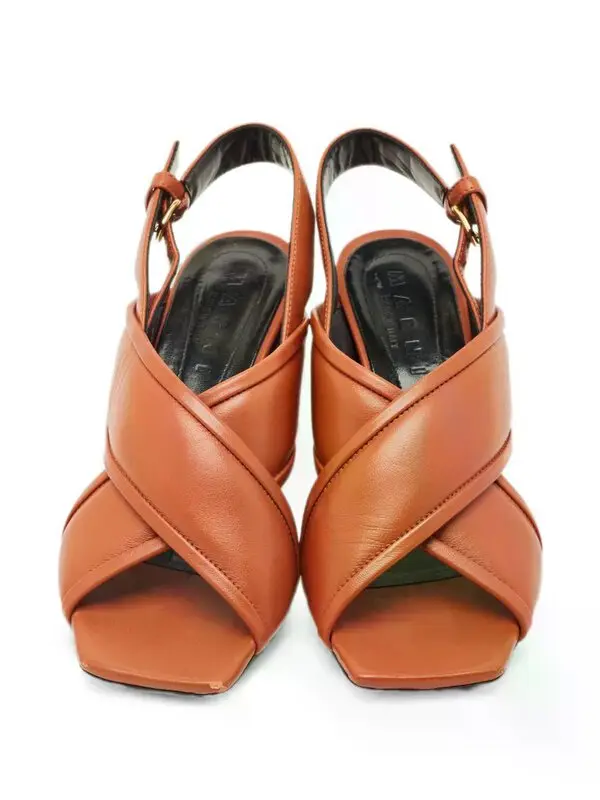Marni Crisscross Heeled Sandals
