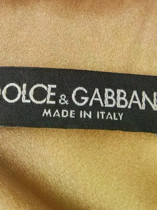 Dolce & Gabbana Floral Print Jacquard Mini Dress