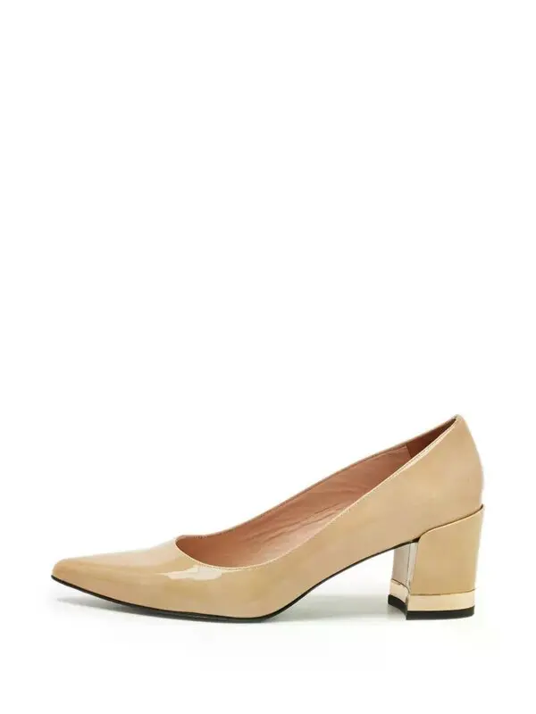 STUART WEITZMAN Ariana Pointed-toe Pumps - Neutrals