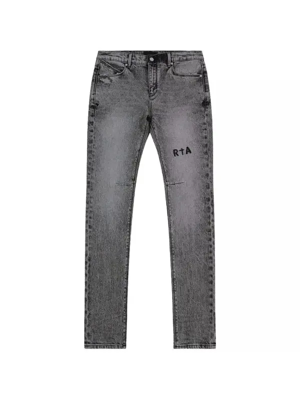RtA Clayton Logo Patch Jeans