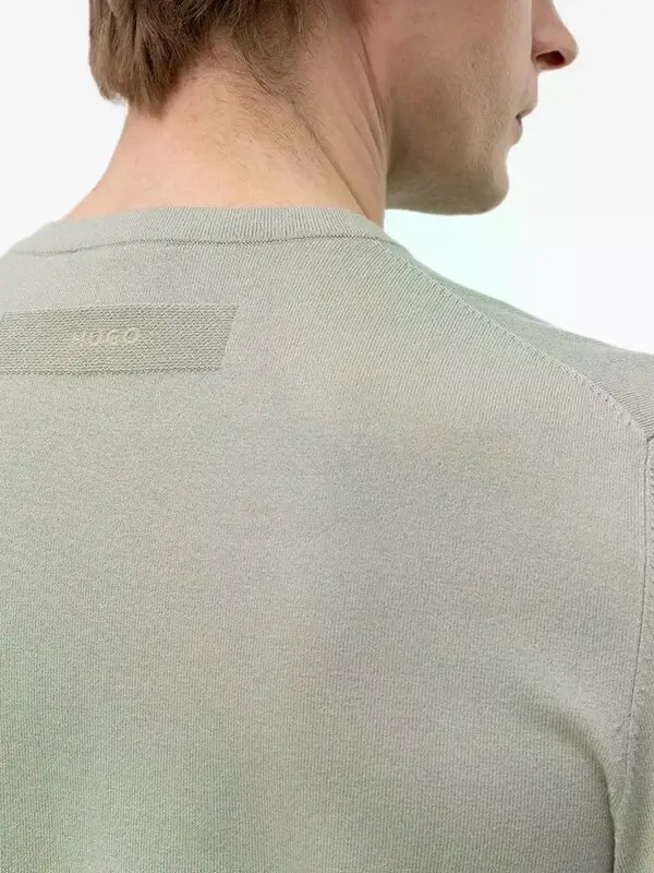 Hugo Logo Patch Sweater