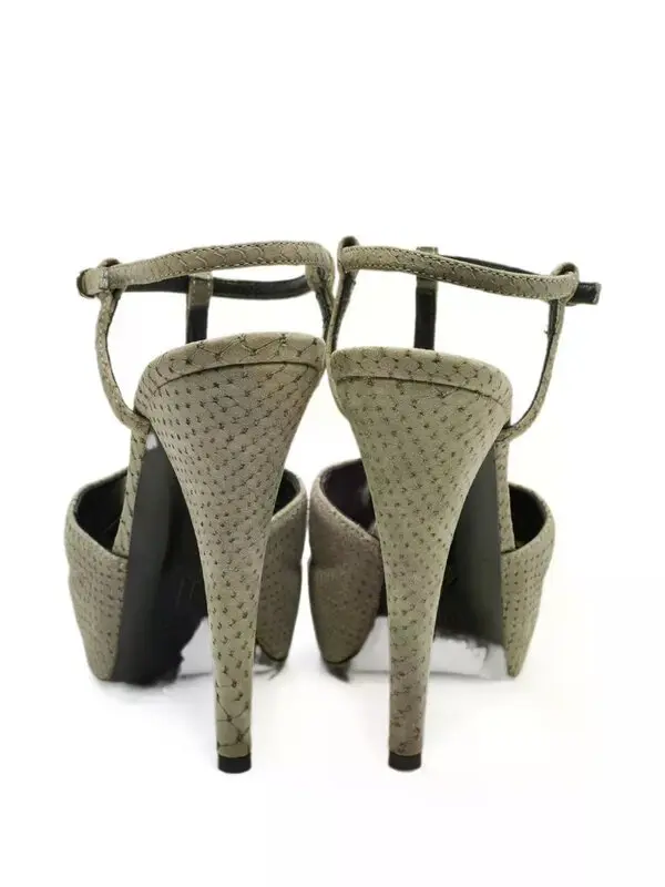 GIUSEPPE ZANOTTI Peep-toe T-bar Sandals